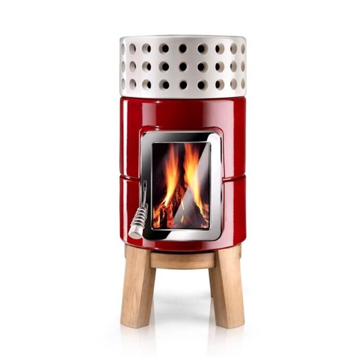 Order Round Stack Wood - Woodburning Stove 6.5kW from Hot Box Stoves ...